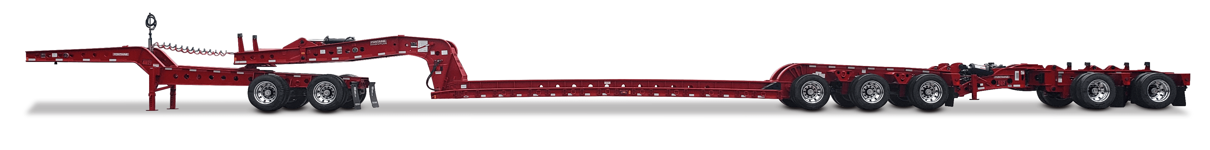 Hydraulic tail Trailers | Fontaine Heavy Haul